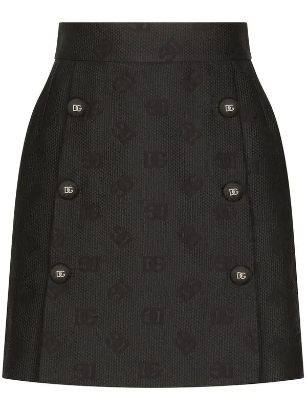 Dolce & Gabbana Jacquard Miniskirt