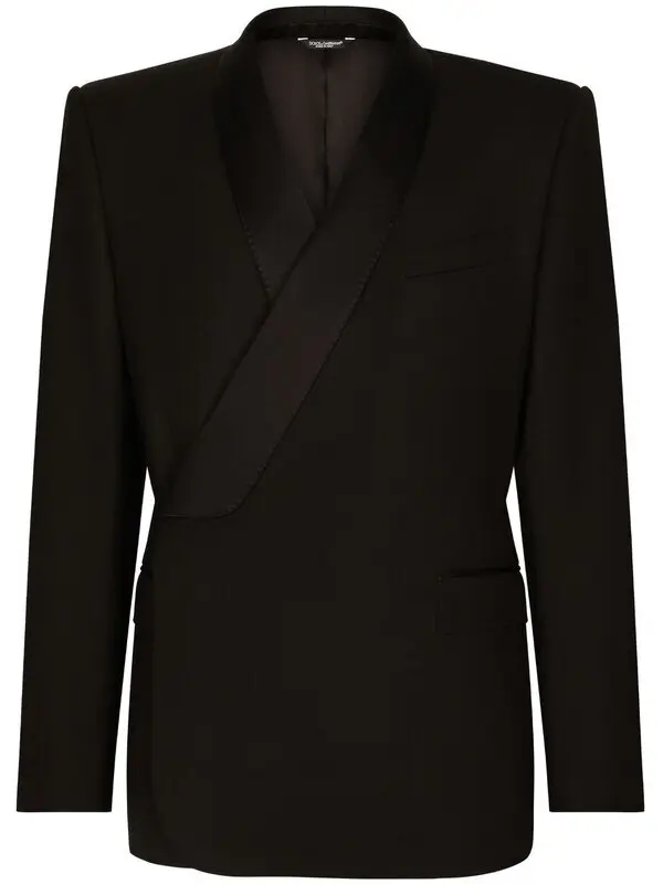 Dolce & Gabbana Sicilia-fit Double-breasted Tuxedo Blazer