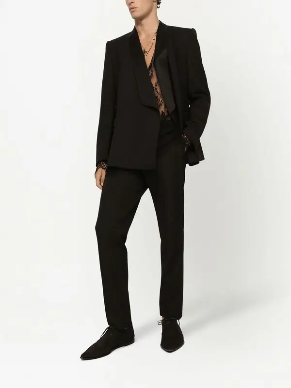 Dolce & Gabbana Sicilia-fit Double-breasted Tuxedo Blazer