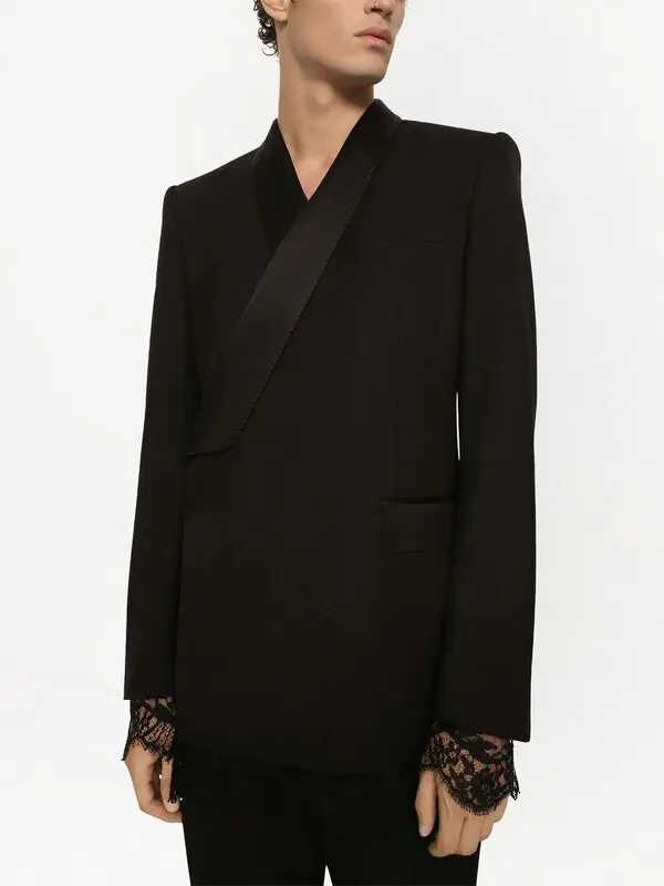 Dolce & Gabbana Sicilia-fit Double-breasted Tuxedo Blazer