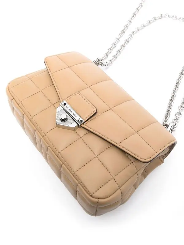 Michael Kors Soho Quilted Shoulder Bag - Brown