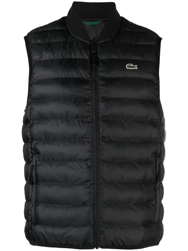 Lacoste Golf Essentials Padded Gilet - Black