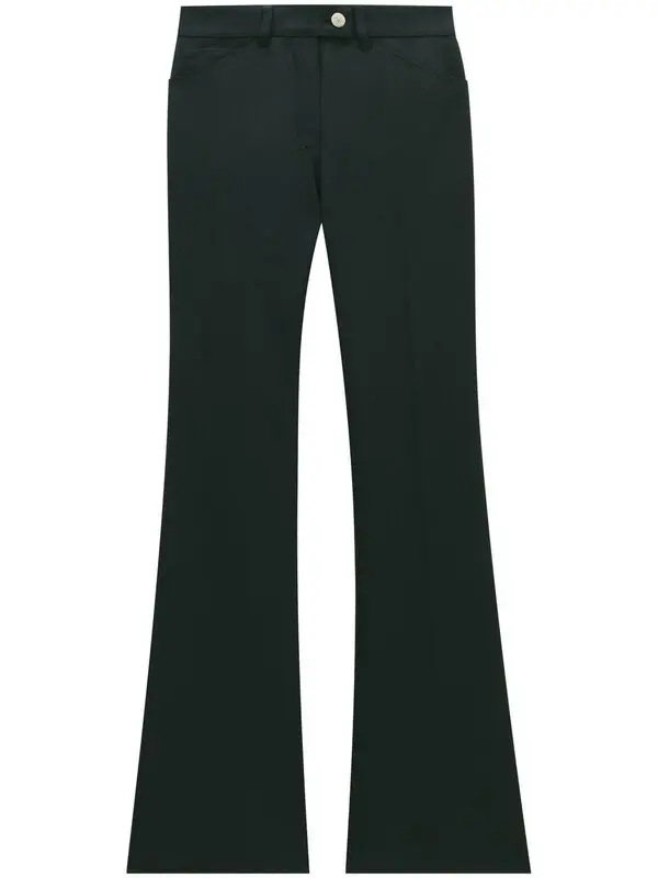 COURREGES High-waisted Wide-leg Trousers