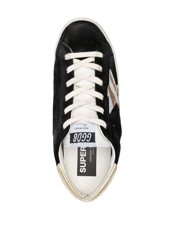 GOLDEN GOOSE Super-star Low-top Sneakers - Black
