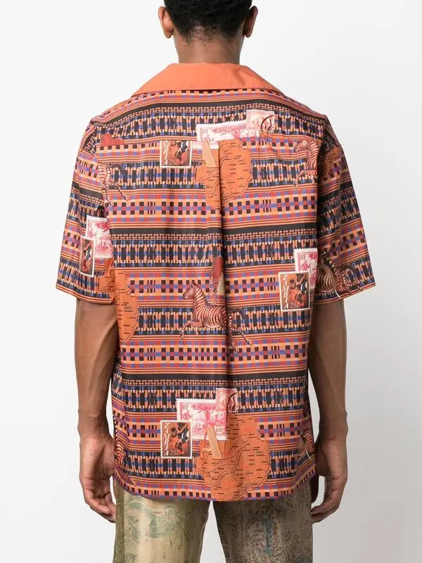 Ahluwalia Graphic-print Short-sleeve Shirt