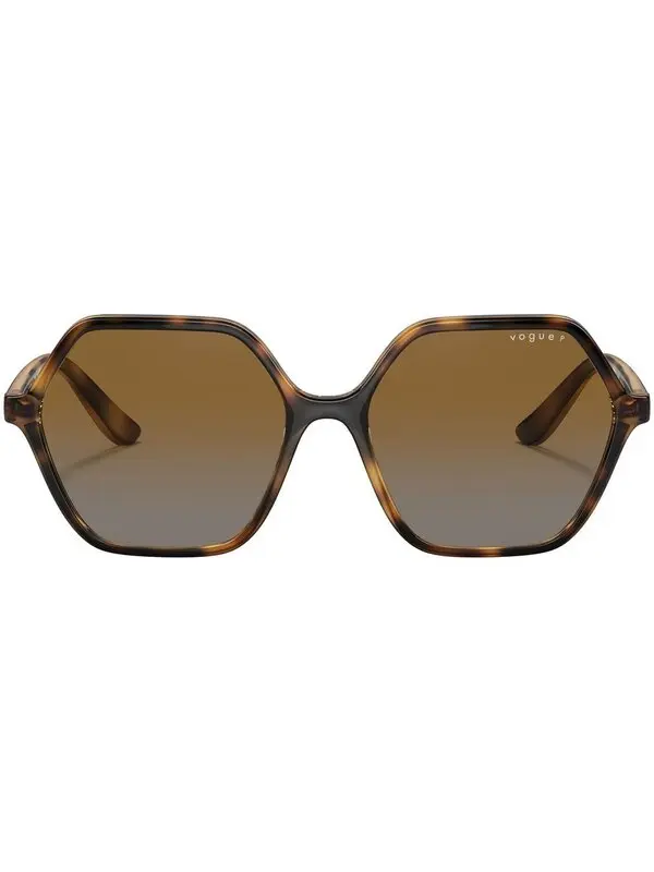 VOGUE EYEWEAR Geometric Sunglasses - Brown