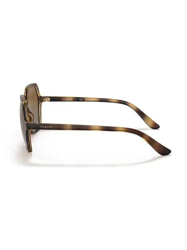 VOGUE EYEWEAR Geometric Sunglasses - Brown
