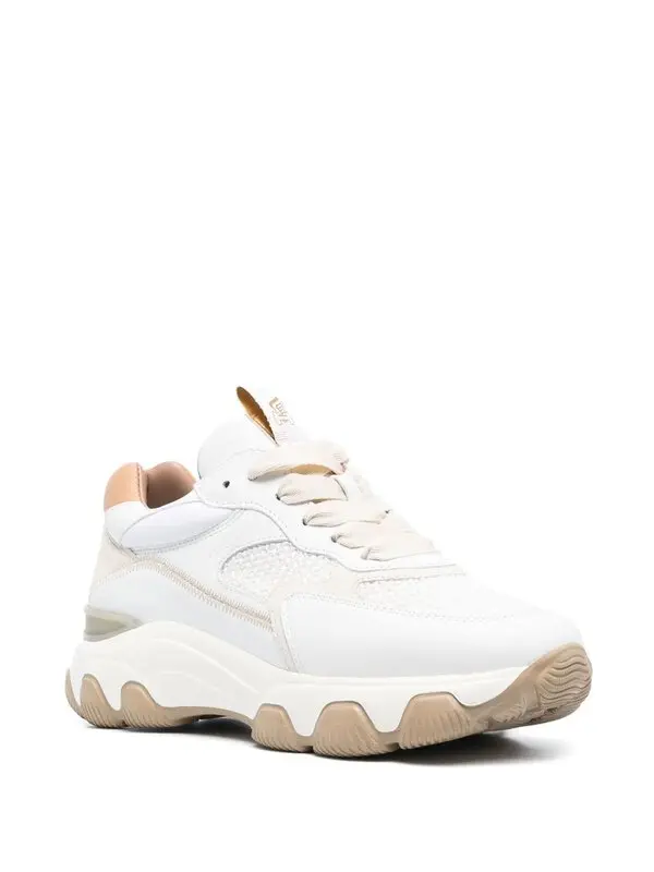 Hogan Embossed-logo Detail Sneakers - White