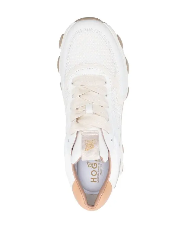Hogan Embossed-logo Detail Sneakers - White
