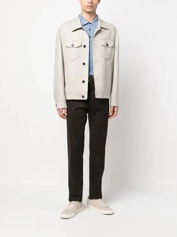 Brioni Trucker Shirt Jacket