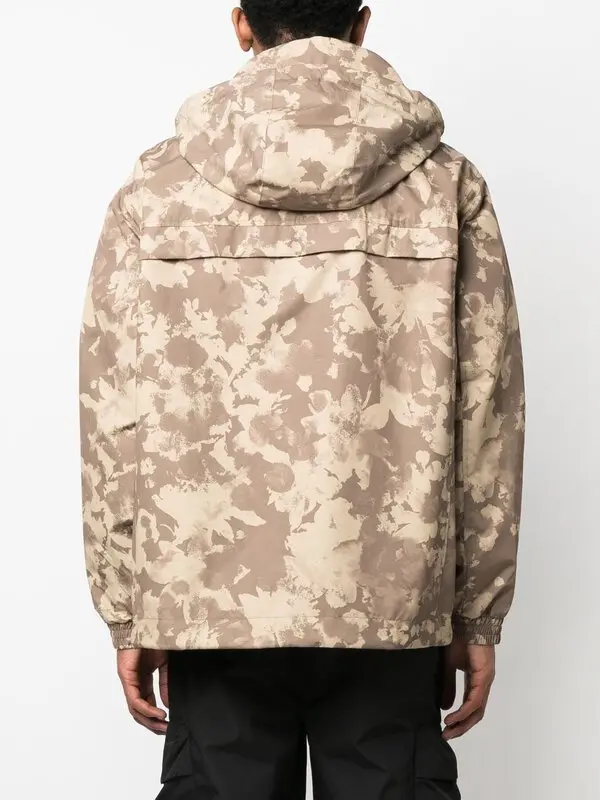 Calvin Klein Technical Windbreaker Jacket - Neutrals