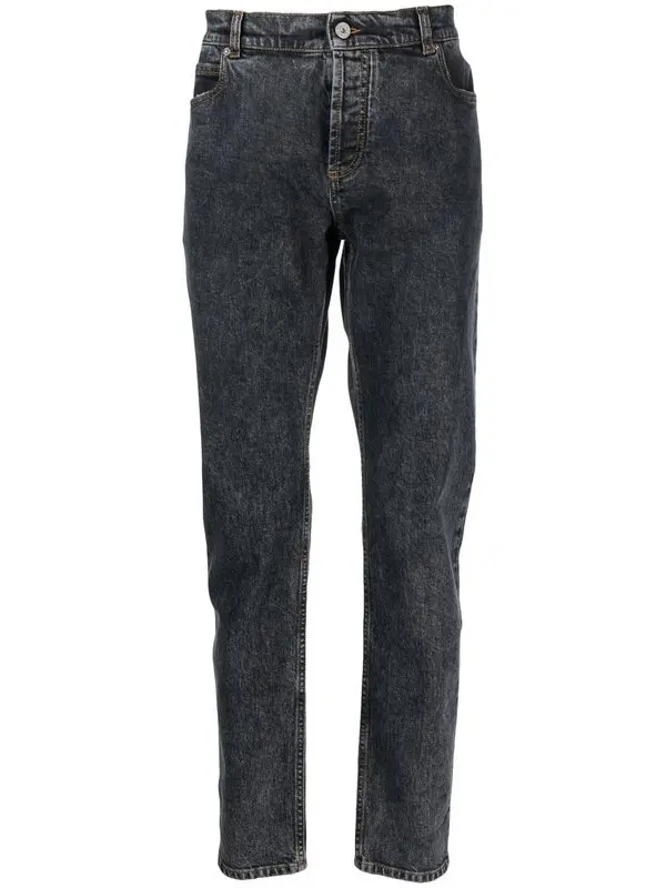 Balmain Regular-leg Mid-rise Jeans