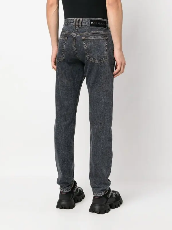 Balmain Regular-leg Mid-rise Jeans