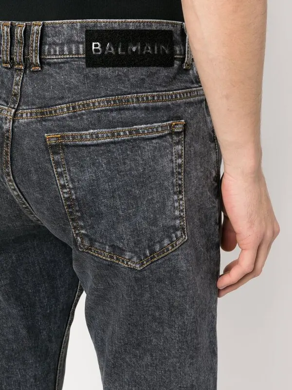 Balmain Regular-leg Mid-rise Jeans