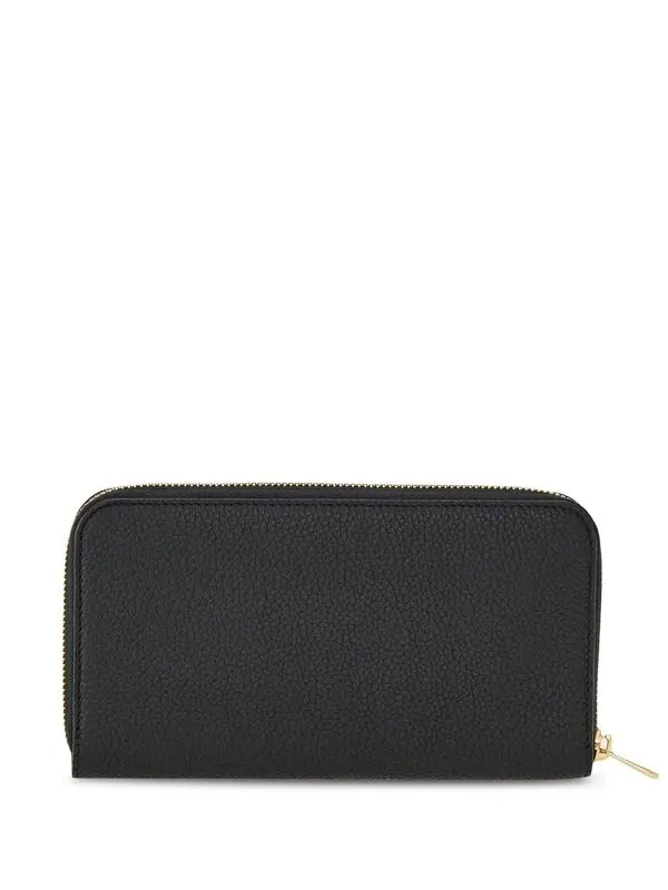 FERRAGAMO Gancini Continental Wallet - Black