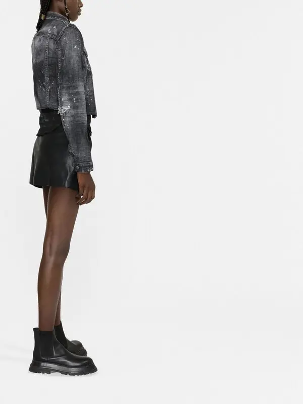 Dsquared2 Distressed-effect Denim Jacket