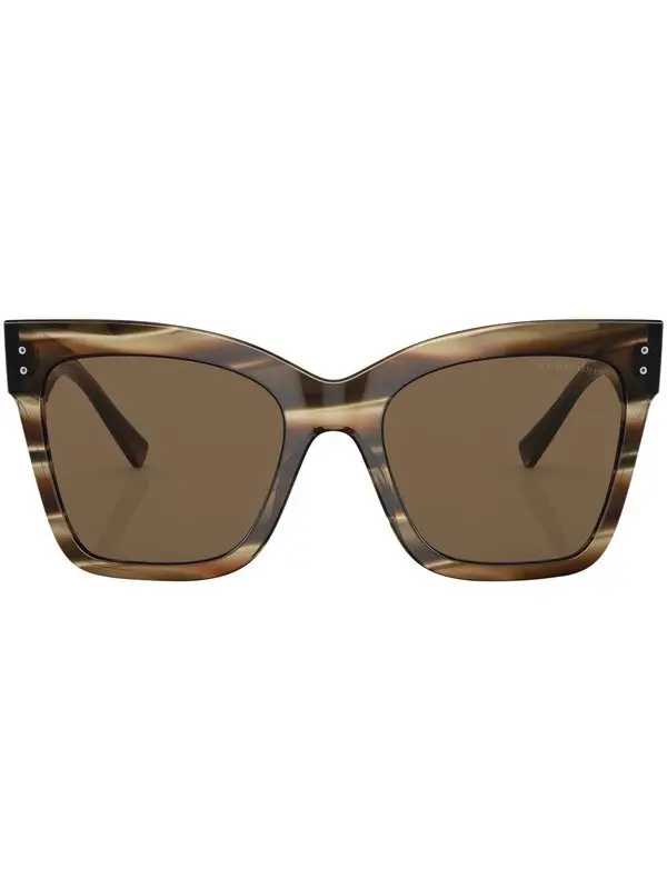 Giorgio Armani Square-frame Sunglasses - Green
