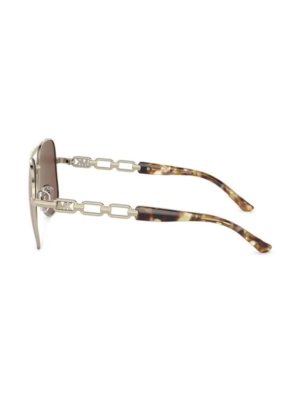 Michael Kors Pilot-frame Mirrored Sunglasses
