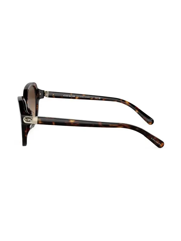 Coach Square-Frame Tinted Sunglasses In Green - 50% Off  display picture 2