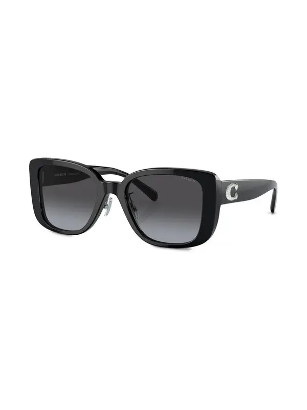 COACH Logo-plaque Sunglasses