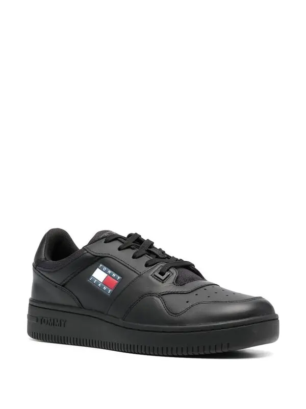 Tommy Hilfiger Retro Basket Sneakers - Black