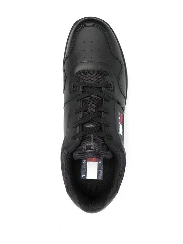 Tommy Hilfiger Retro Basket Sneakers - Black