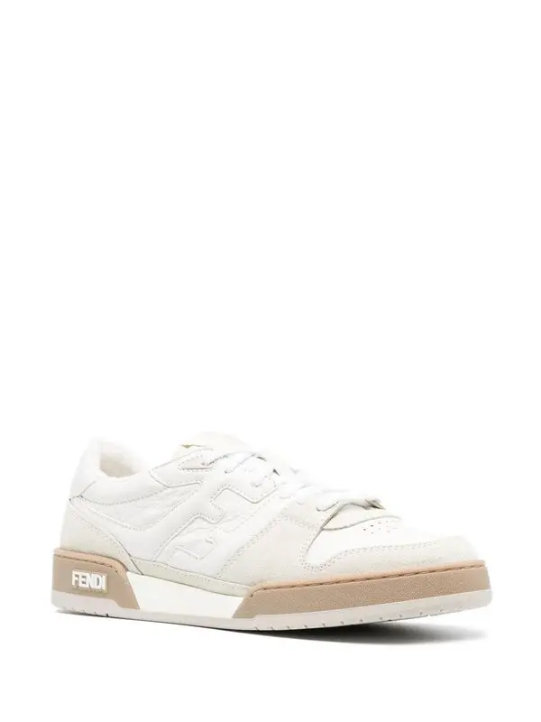 Fendi Match Low-top Sneakers - White