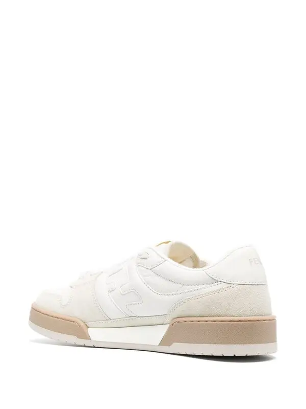Fendi Match Low-top Sneakers - White