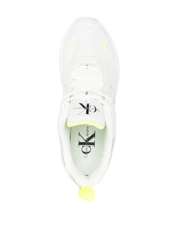Calvin Klein Panelled Leather Sneakers