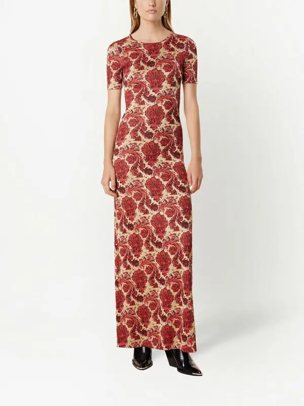 Rabanne Paisley-print Maxi Dress