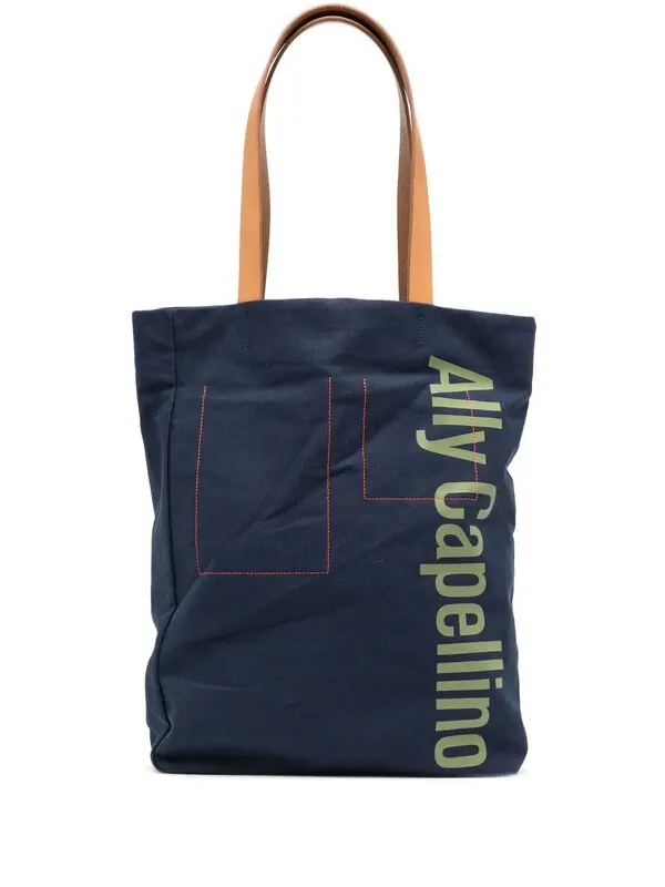 ALLY CAPELLINO Logo-print Tote Bag