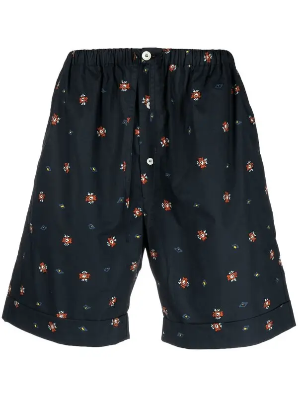 Nick Fouquet Graphic-print Shorts