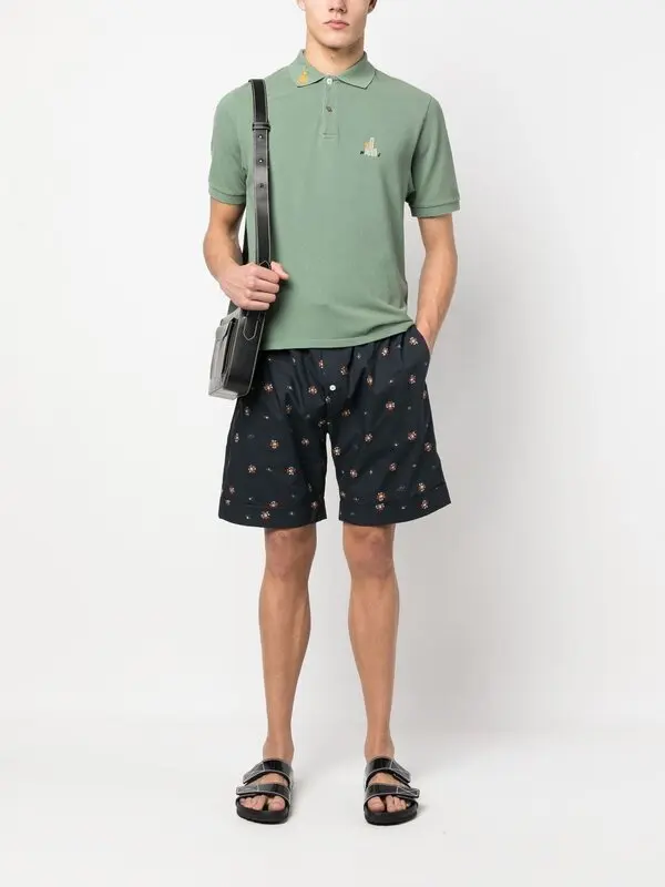 Nick Fouquet Graphic-print Shorts
