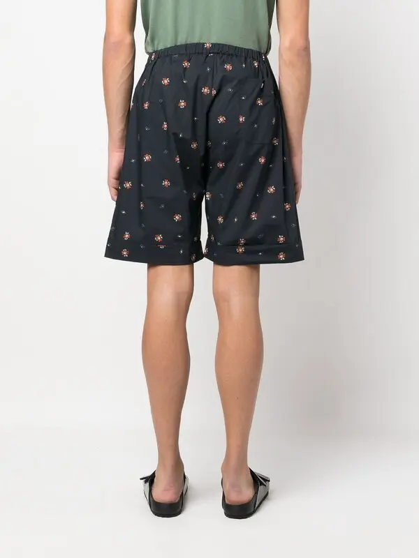 Nick Fouquet Graphic-print Shorts