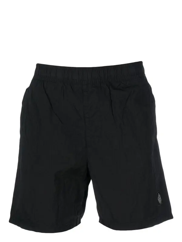Stone Island Side-pocket Shorts - Black