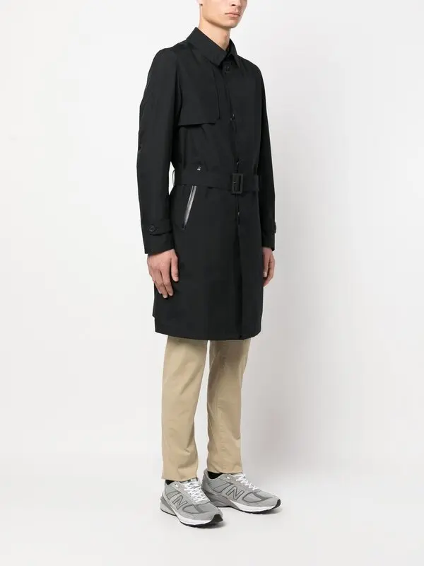 Herno Belted Waist Coat - Black