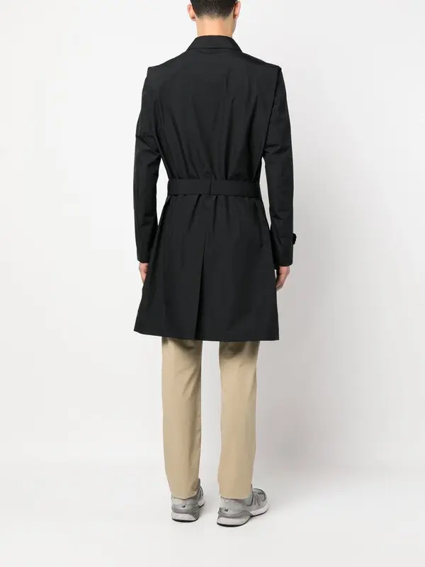 Herno Belted Waist Coat - Black
