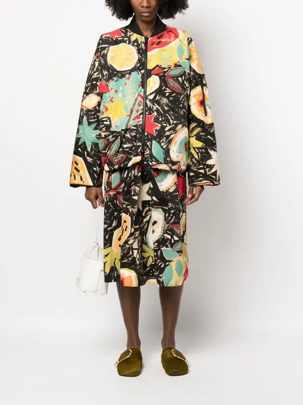 Sofie D'hoore Selena Fruit-print Midi Skirt