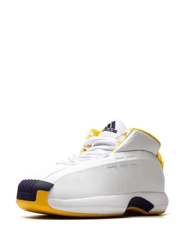 Adidas Crazy 1 Lakers Home Sneakers - White | Editorialist