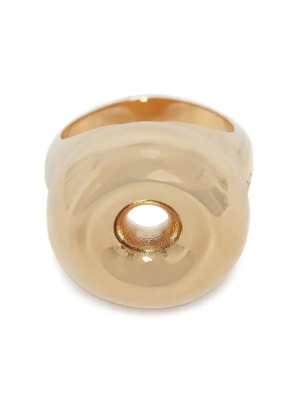 JW Anderson Bumper Moon Crytal-embellihed Ring