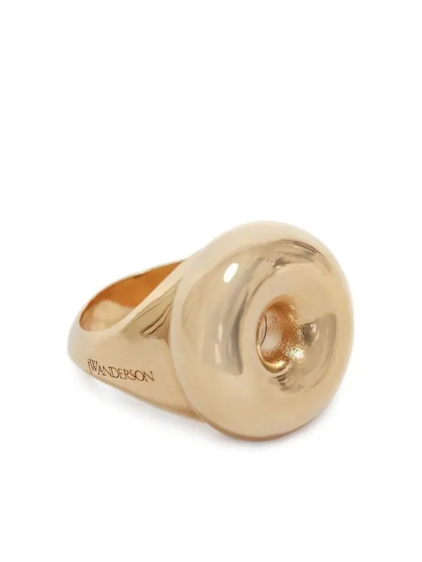 JW Anderson Bumper Moon Crytal-embellihed Ring