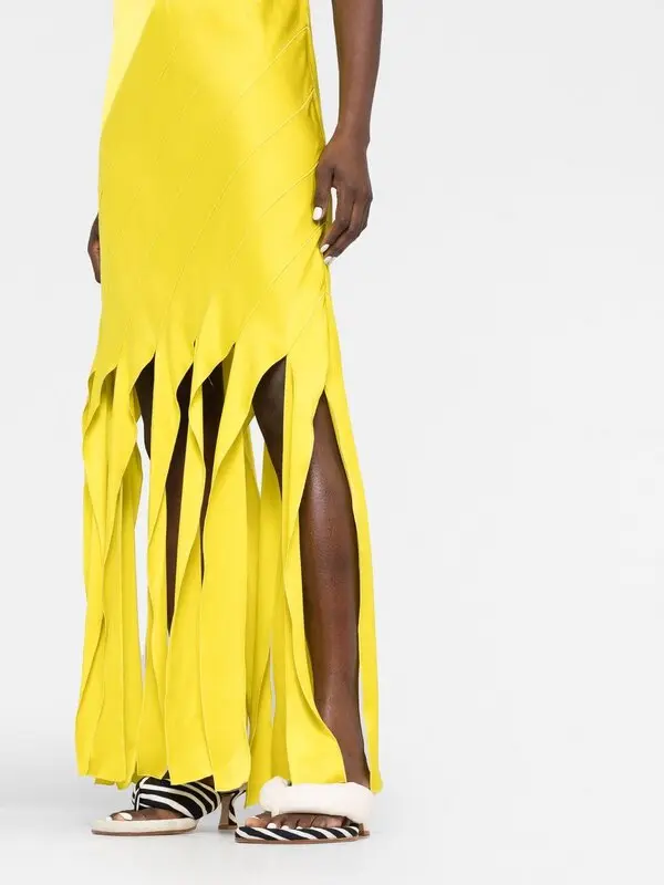 Stella McCartney Fringe-hem Sleeveless Dress