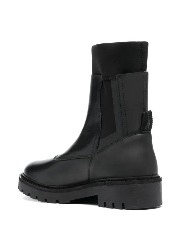 Calvin Klein High-ankle Leather Chelsea Boots