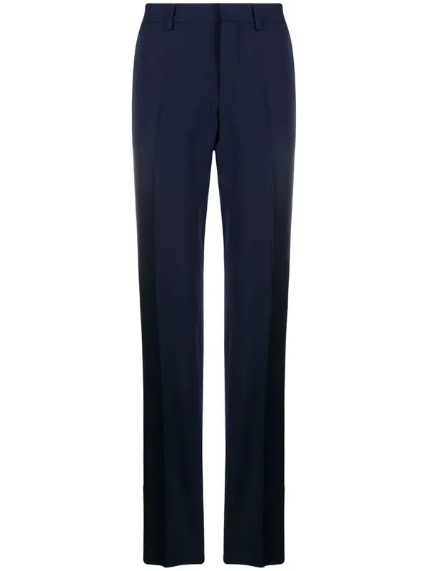 Moschino Tailored Wool Trousers - Blue
