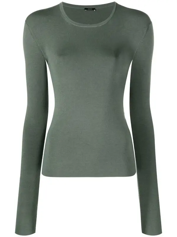 JOSEPH Fine-knit Round-neck Jumper