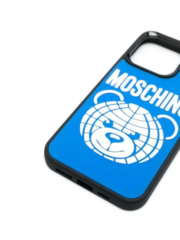 Moschino Teddy Bear Motif Iphone 13 Pro Case