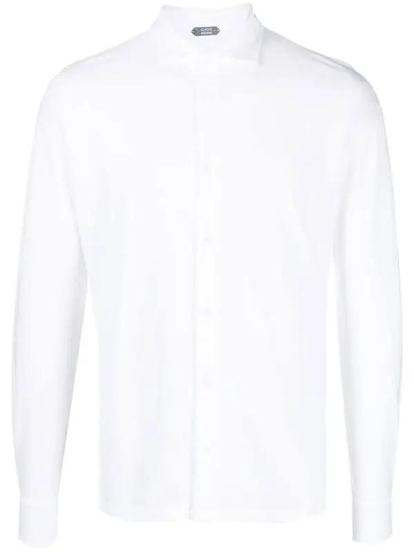 ZANONE Button-down Fastening Shirt - White
