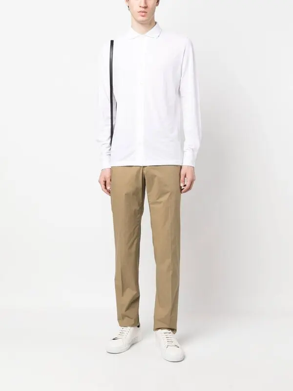 ZANONE Button-down Fastening Shirt - White