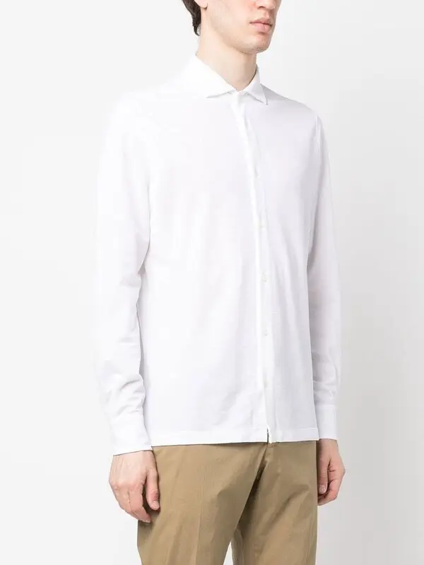 ZANONE Button-down Fastening Shirt - White