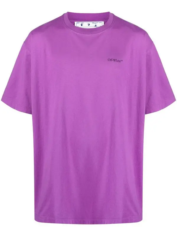 Off-White Arrows Crew-neck T-shirt - Purple